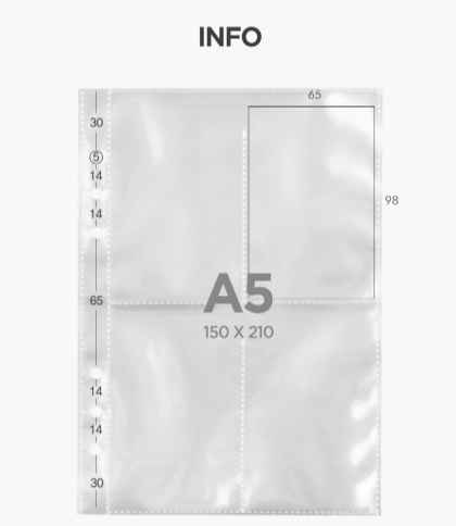 [Be on :D] A5 Trading Card Sleeve for Binder (Single-sided) – K-UP!